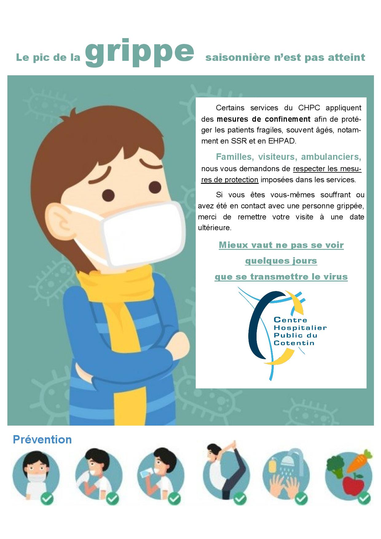 CHPC - Actualité - Rappel grippe